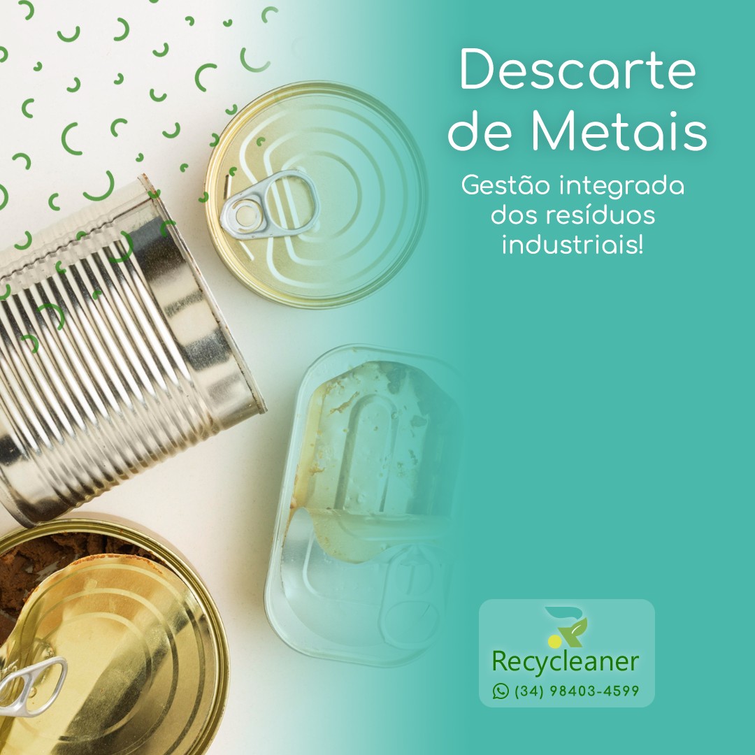 Vários tipos de metais para serem reciclados e destinados! - Grupo Recy